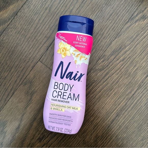 Nair | Bath & Body | Nair Body Cream Hair Remover Oat Milk And Vanilla ...